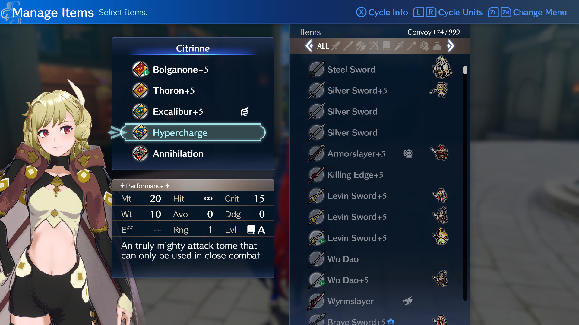 Hypercharge - Level 3 Surge Tome Mod for Fire Emblem Engage | FEE Mods