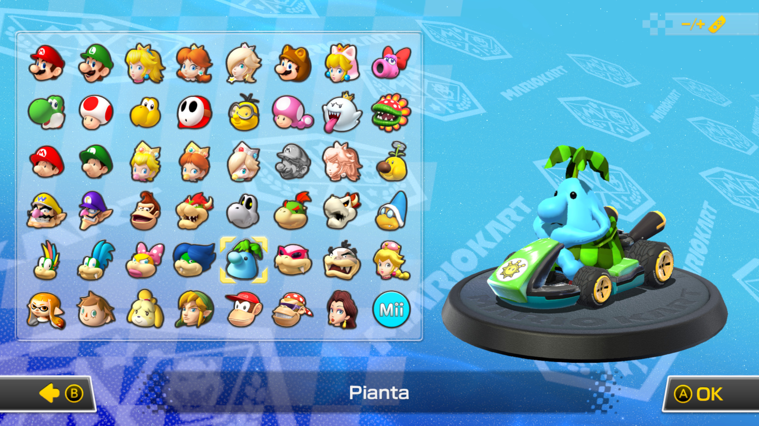Pianta Mod for Mario Kart 8 Deluxe | MK8D Mods