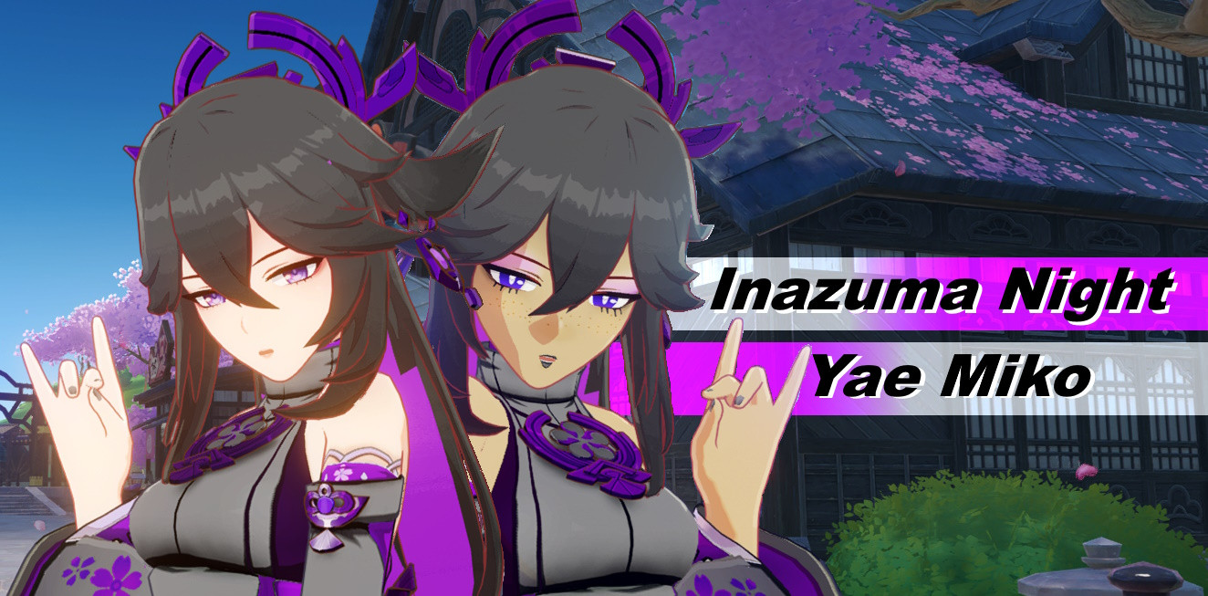 Inazuma Night Yae Miko Mod for Genshin Impact | GI Mods