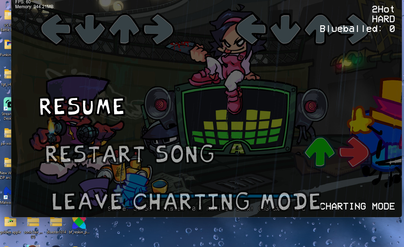 Blueberry PLAYABLE BF RESKIN Mod for Friday Night Funkin' | FNF Mods