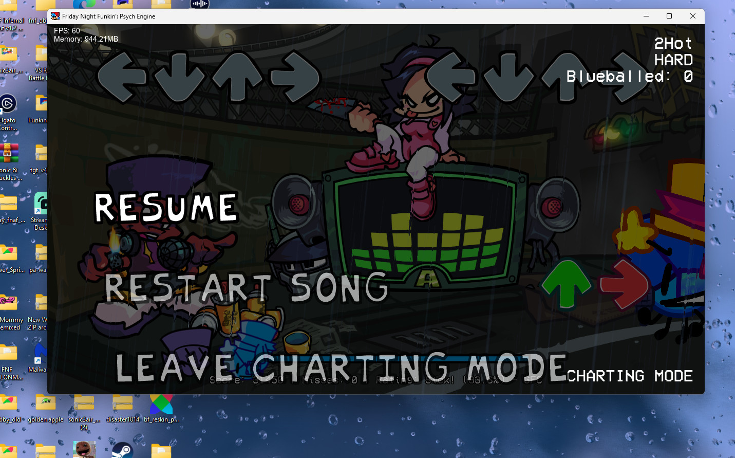 Blueberry PLAYABLE BF RESKIN Mod for Friday Night Funkin' | FNF Mods