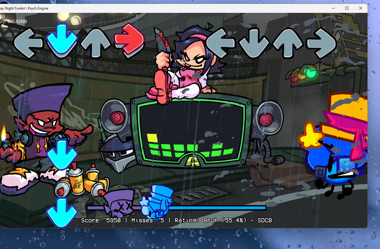 Blueberry PLAYABLE BF RESKIN Mod for Friday Night Funkin' | FNF Mods
