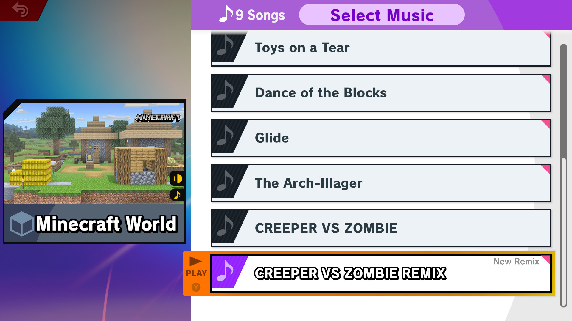 CREEPER VS ZOMBIE MOD MUSIC Mod for Super Smash Bros. Ultimate | SSBU Mods