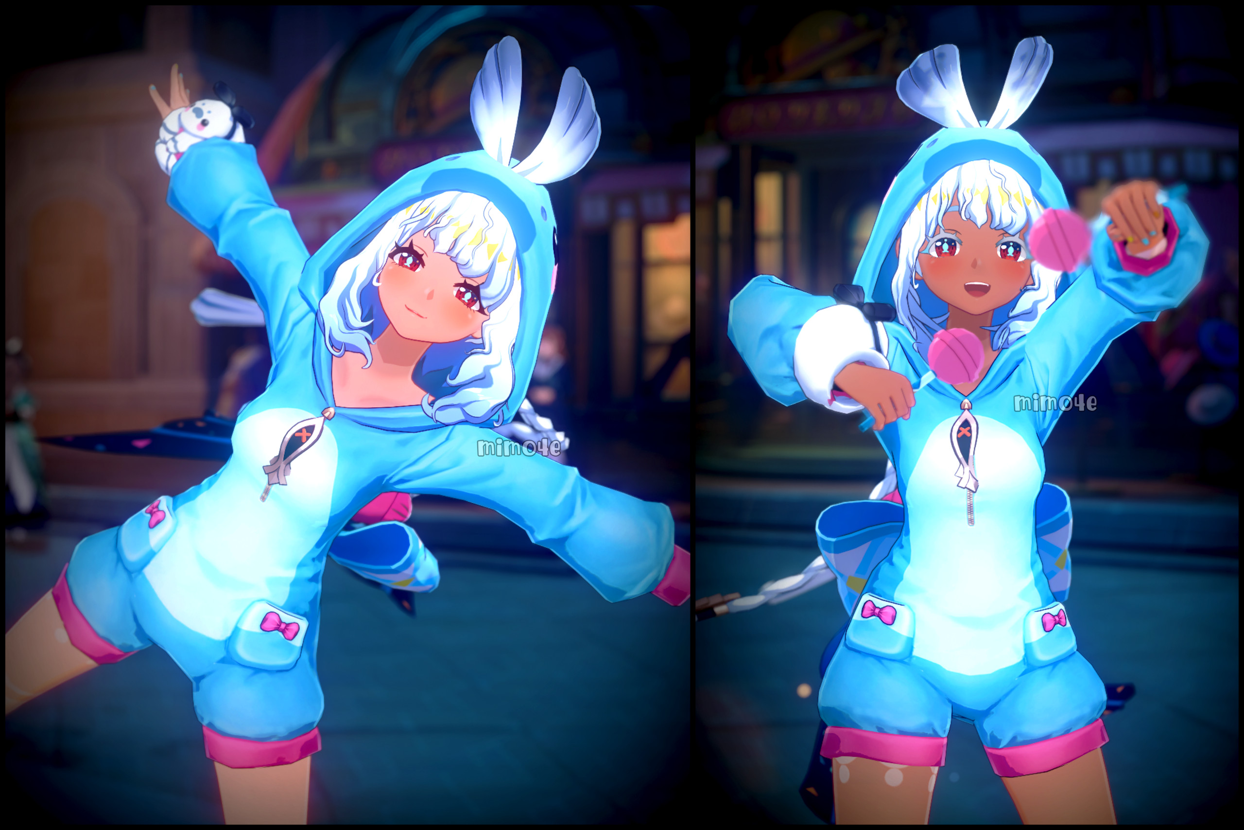 Mualani in Pajamas Mod for Genshin Impact | GI Mods