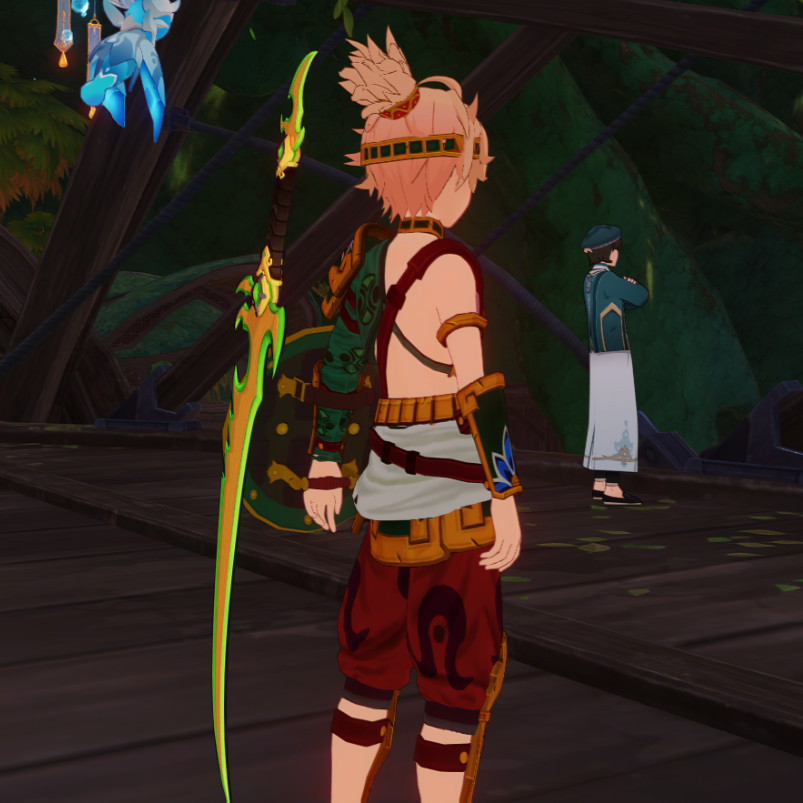 Aether Link Desert Voe Set Mod Mod for Genshin Impact | GI Mods