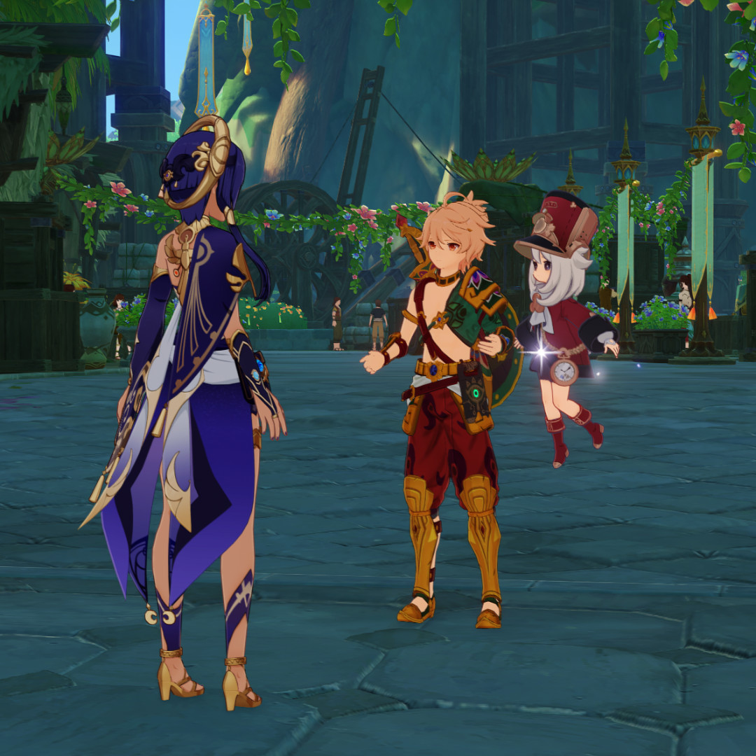 Aether Link Desert Voe Set Mod Mod for Genshin Impact | GI Mods