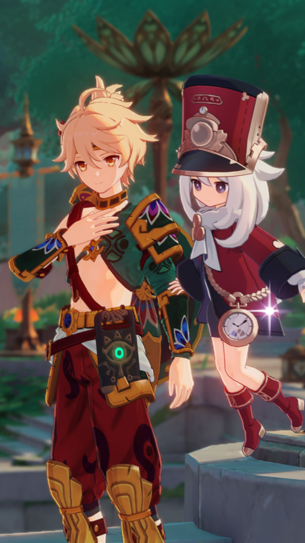 Aether Link Desert Voe Set Mod Mod for Genshin Impact | GI Mods