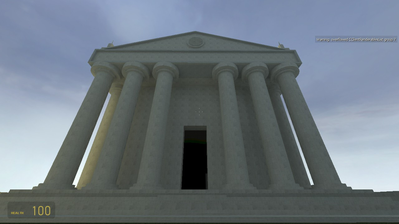 The Largest Parthenon [Second Map] Updated Mod for Half-Life 2 | HL2 Mods