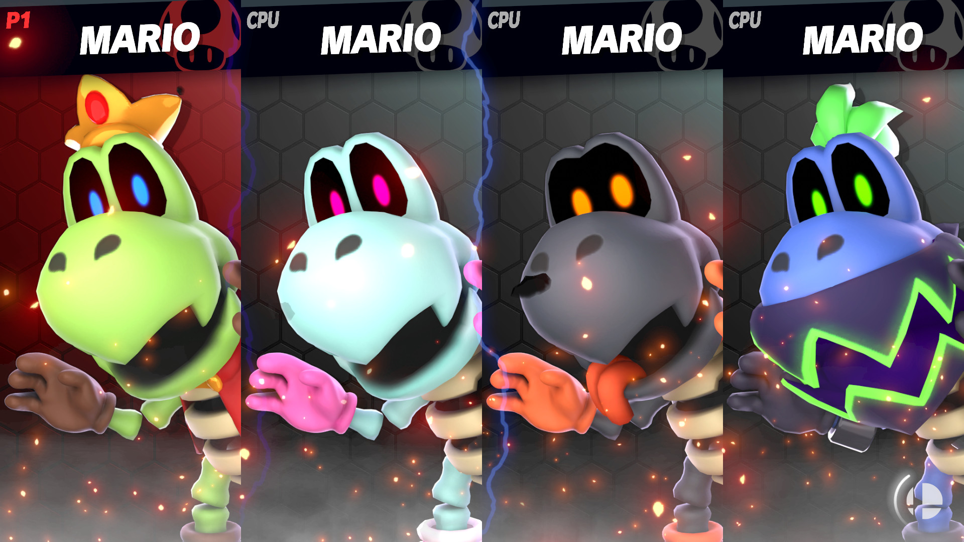 Dry Bones (Super Mario Bros. Wonder Styled) Mod for Super Smash Bros ...