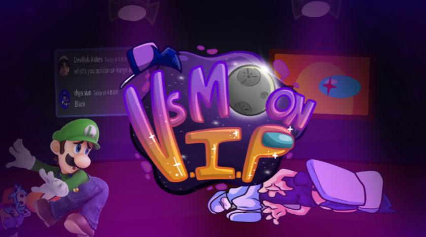 FNF: VS Rhys Moon (Vs Moon) Mod for Friday Night Funkin' | FNF Mods