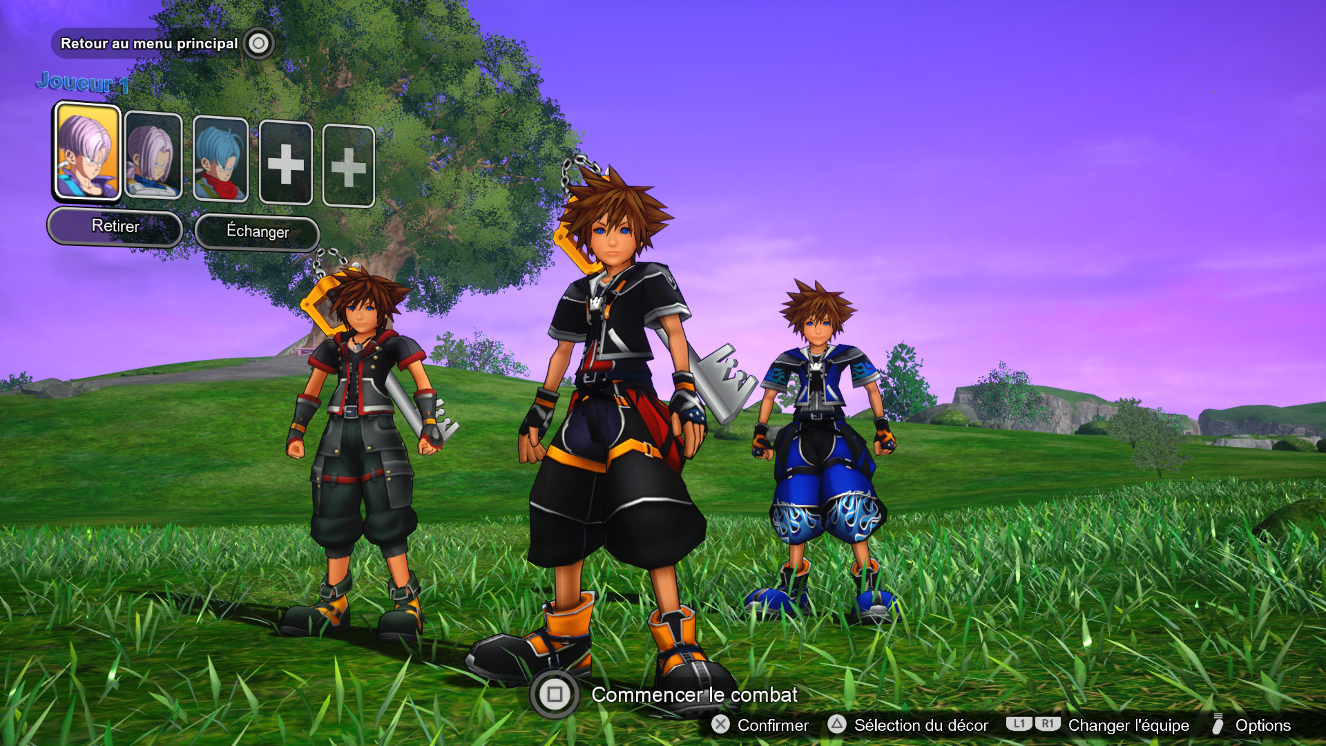 KH2 and KH3 Sora Over future trunks Mod for Dragon Ball: Sparking! ZERO | DBSZ Mods