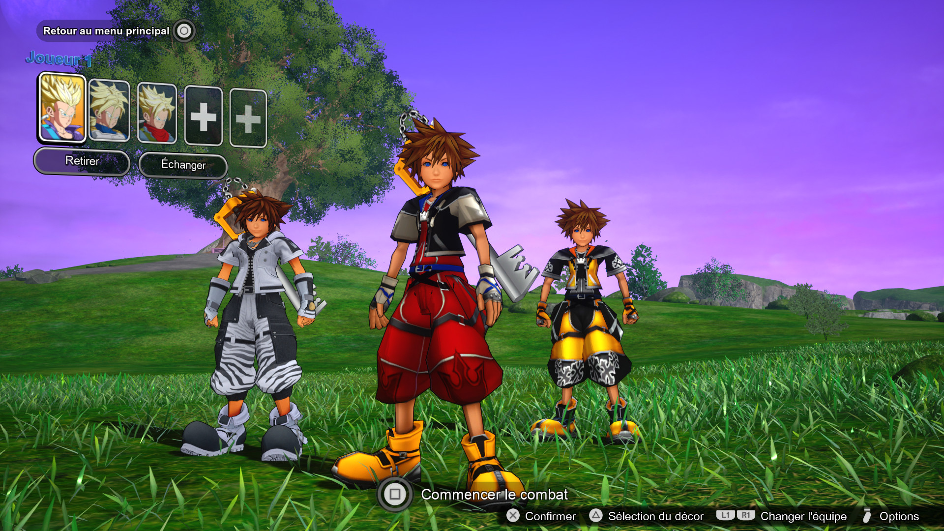 KH2 and KH3 Sora Over future trunks Mod for Dragon Ball: Sparking! ZERO | DBSZ Mods