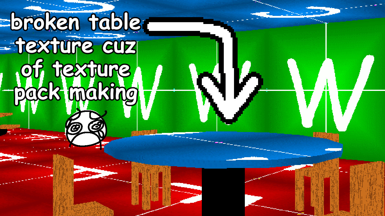 Unloaded Walls! [0.7.X] Mod for Baldi's Basics | Baldi Mods