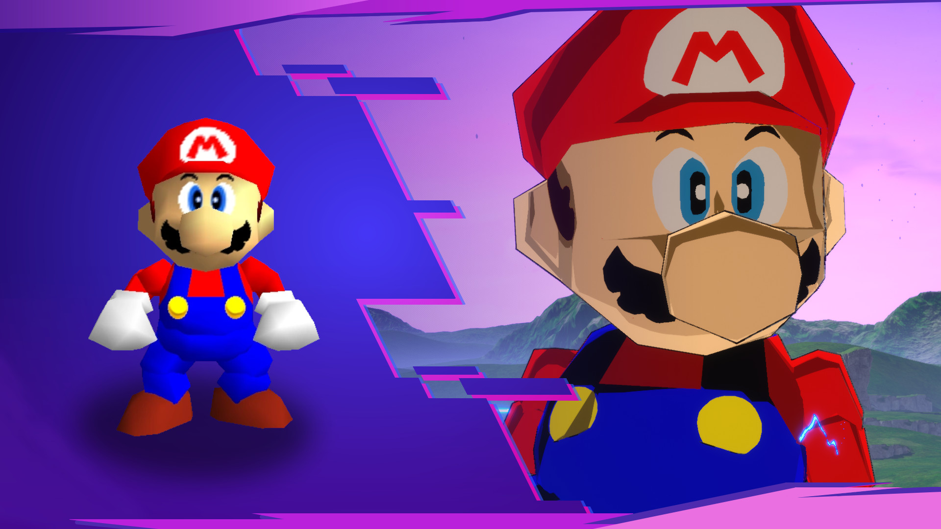 Mario (64) over Teen Gohan Mod for Dragon Ball: Sparking! ZERO | DBSZ Mods