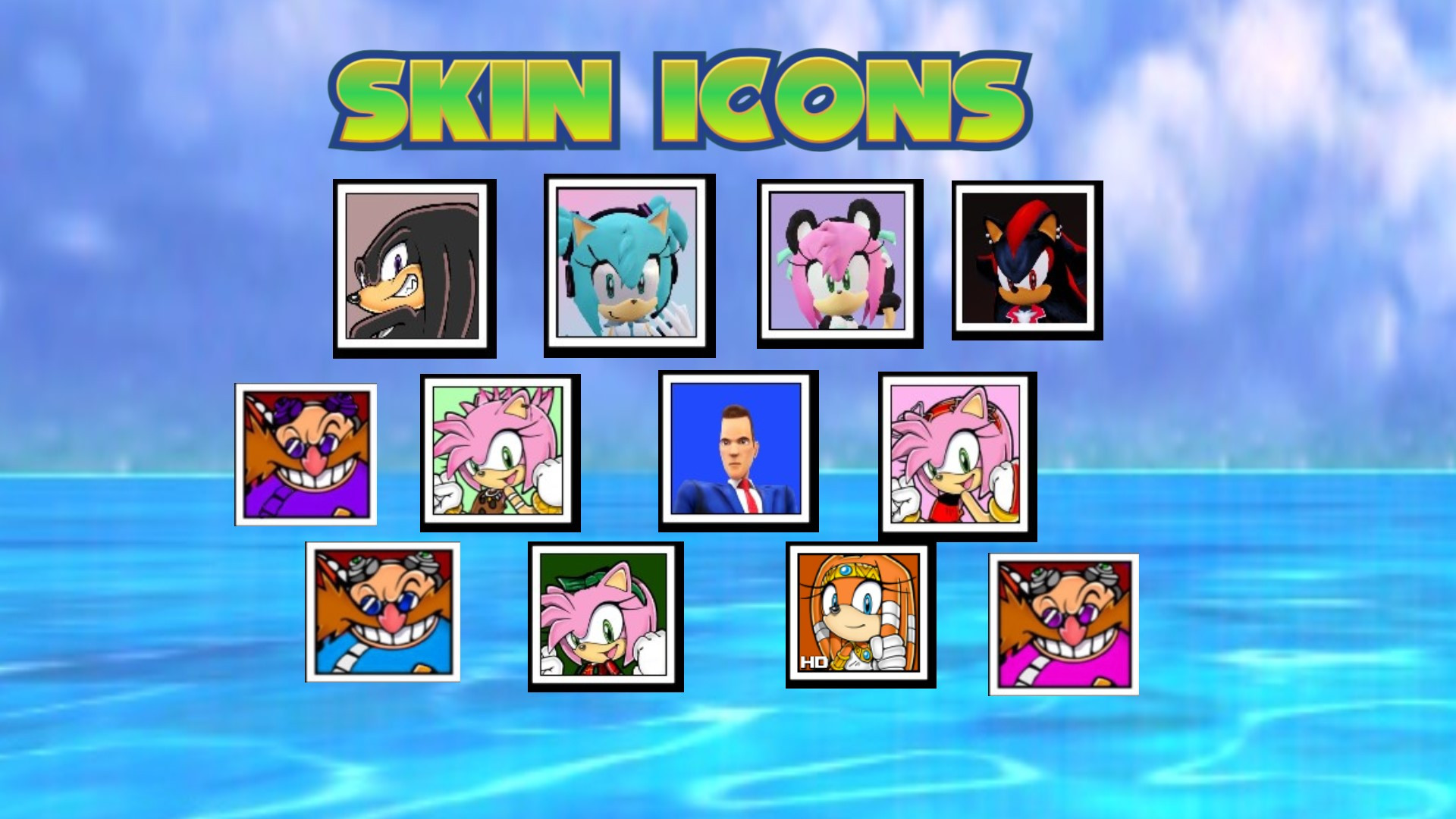 Skin Selector Icon pack Mod for Sonic Adventure 2 | SA2 Mods