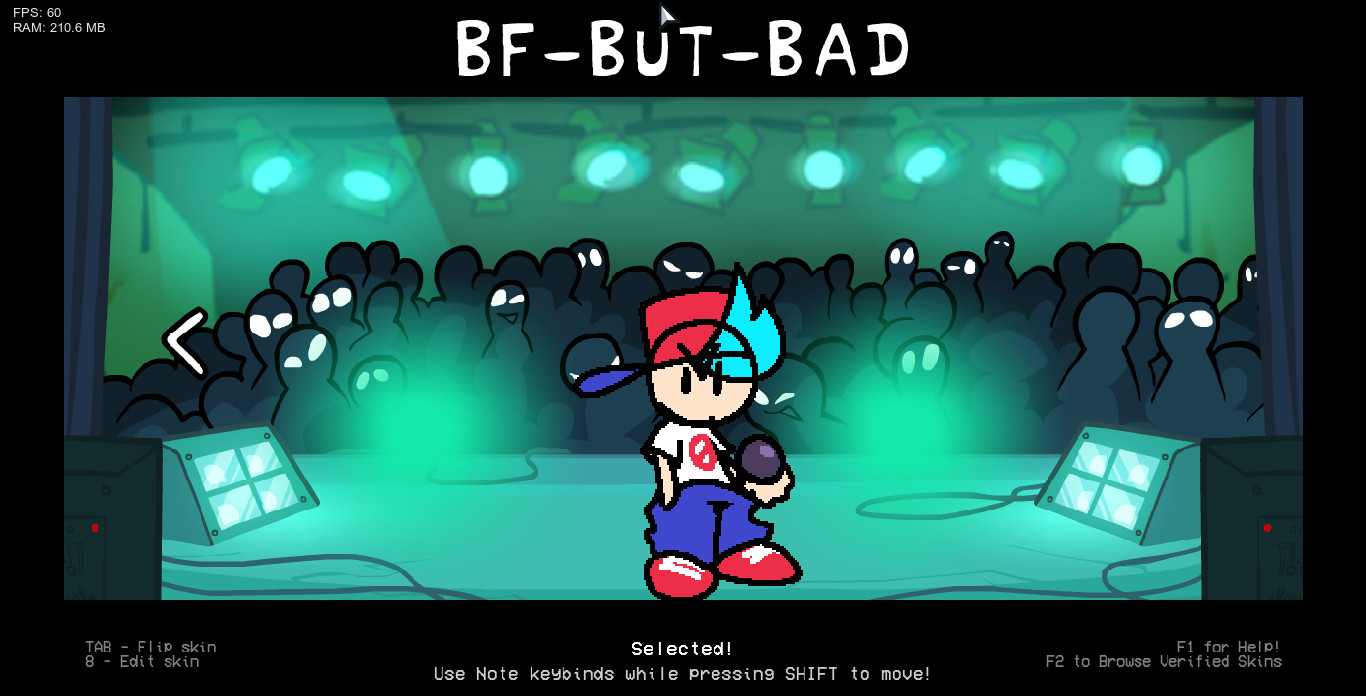 Bf But Bad For Psych Online Mod for Friday Night Funkin' | FNF Mods