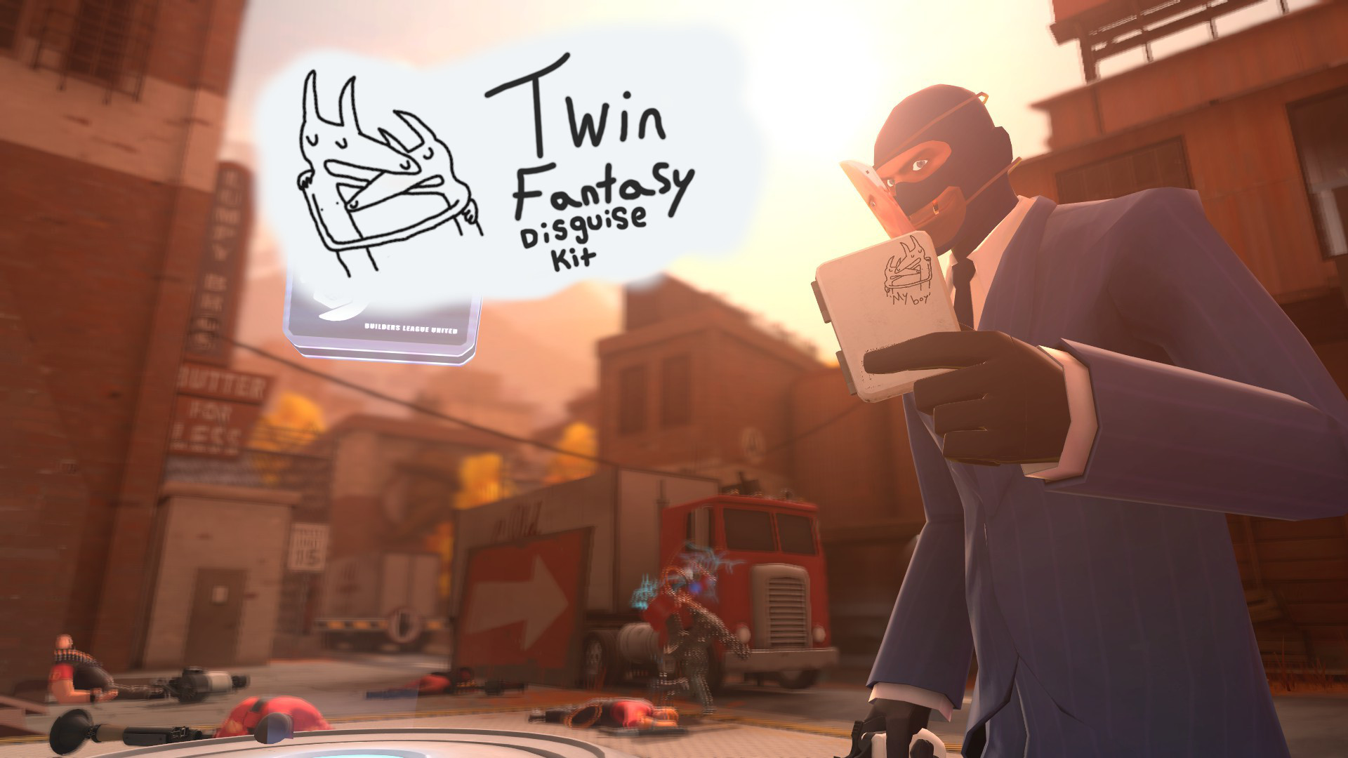 Twin Fantasy Disguise kit Mod for Team Fortress 2 | TF2 Mods