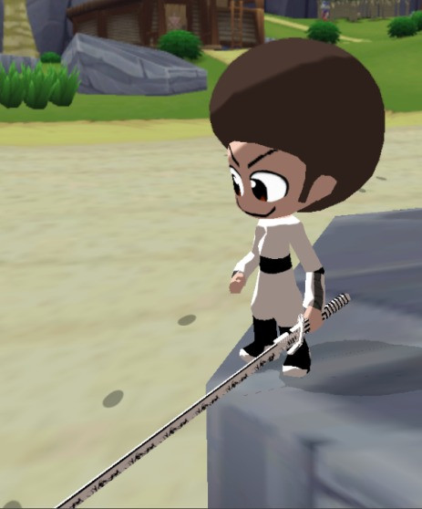 White Swordsman Deonte Over Link Mod for The Legend of Zelda: The Wind ...