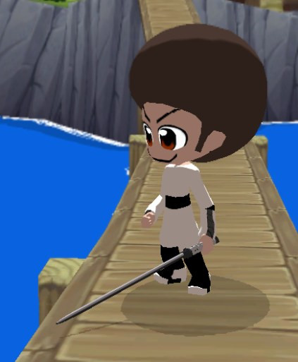 White Swordsman Deonte Over Link Mod for The Legend of Zelda: The Wind ...