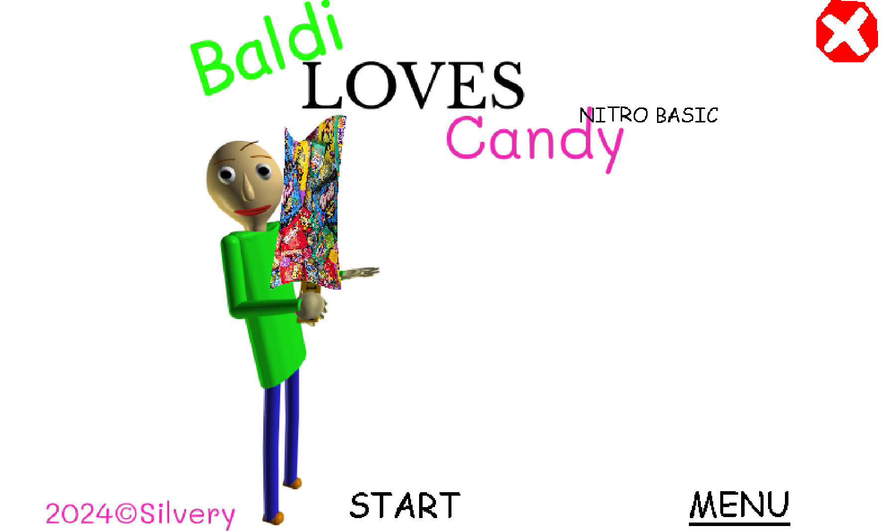 Baldi LOVES Candy Mod for Baldi's Basics | Baldi Mods