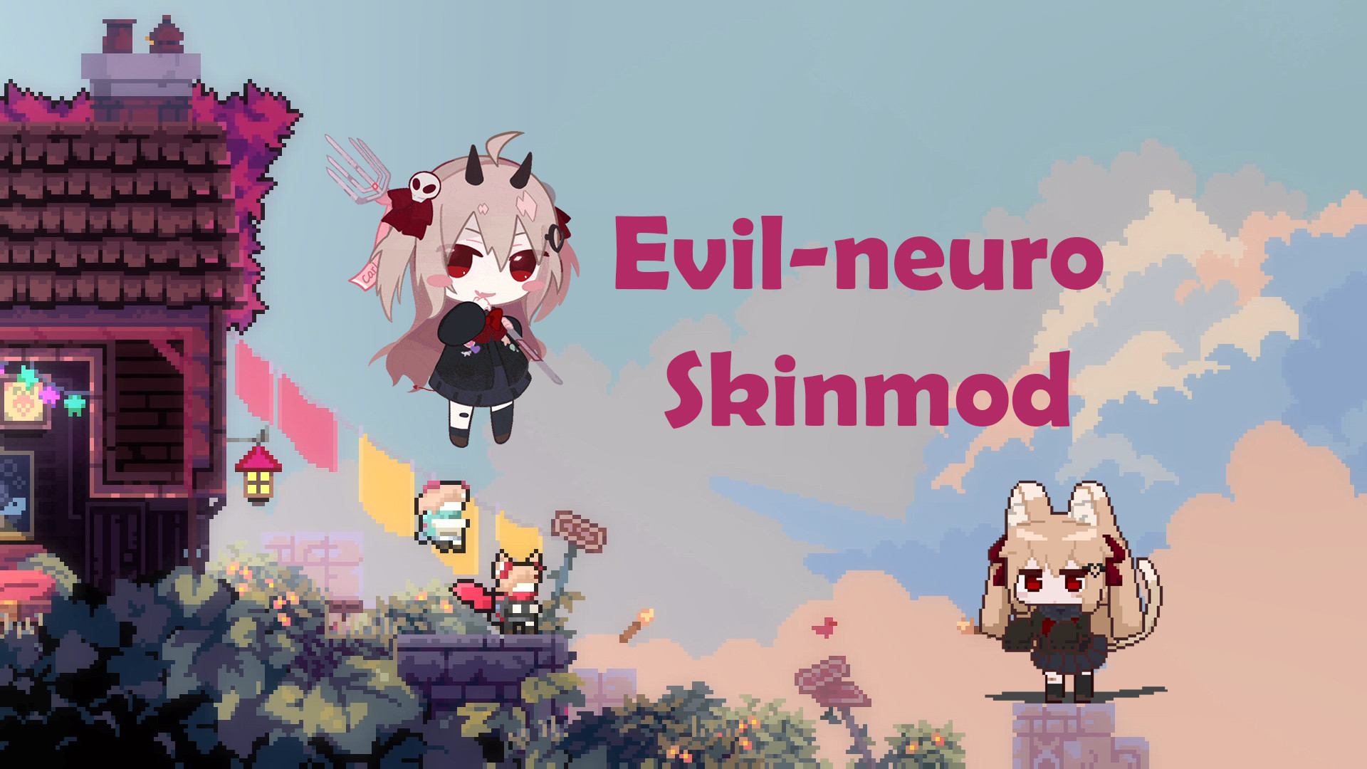 Neuro & Evil Skinmod Mod for Celeste | Celeste Mods