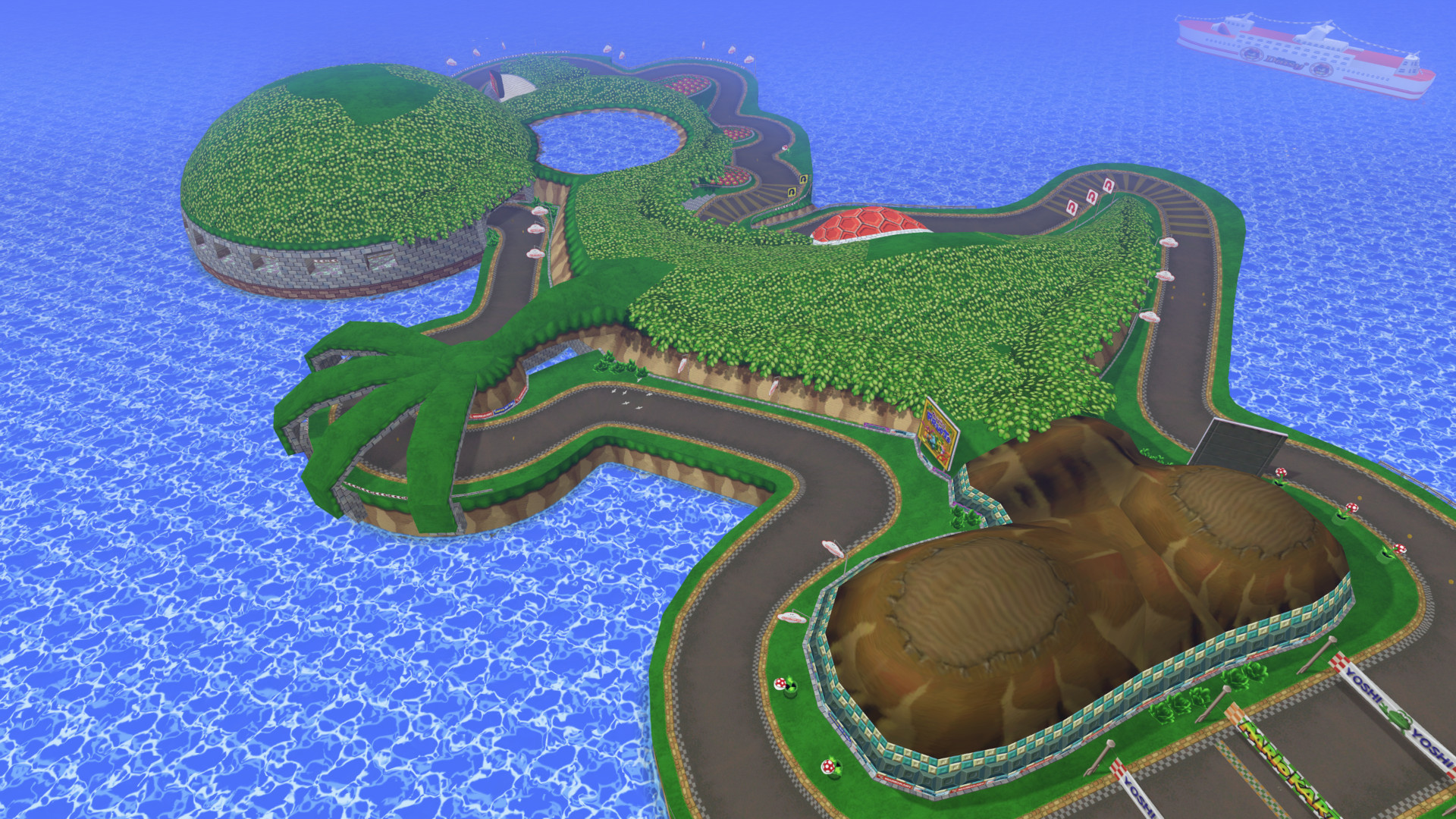 GCN Yoshi Circuit - Classic Mod for Mario Kart 8 Deluxe | MK8D Mods