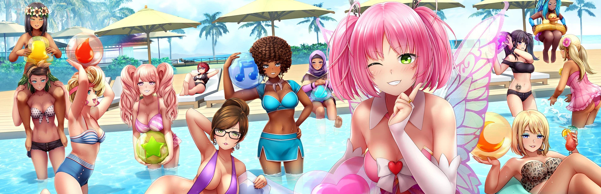 HuniePop Class Portraits Mod for Team Fortress 2 | TF2 Mods