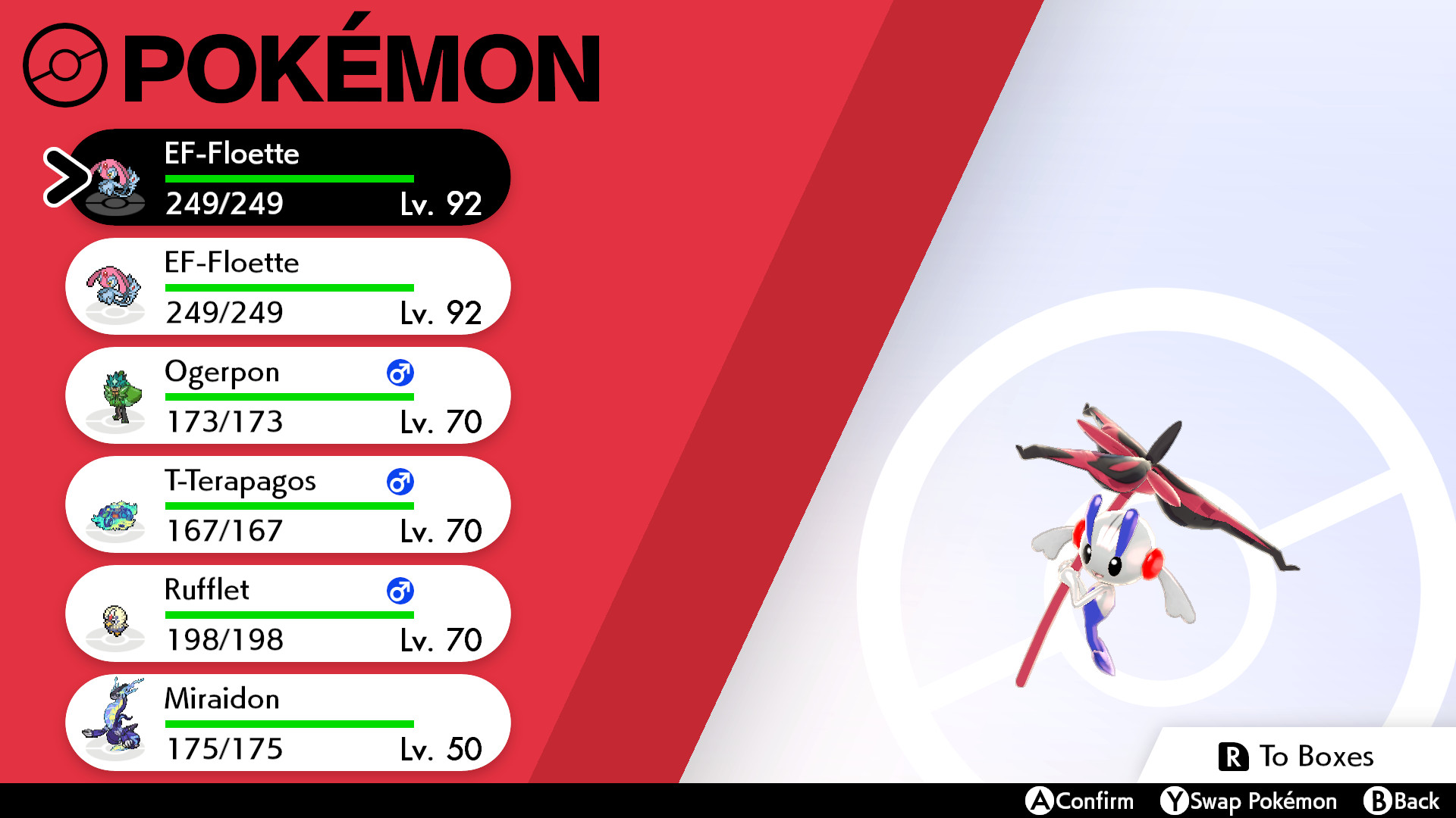 Eternal Flower Floette Mod for Pokemon Sword & Shield | SWSH Mods
