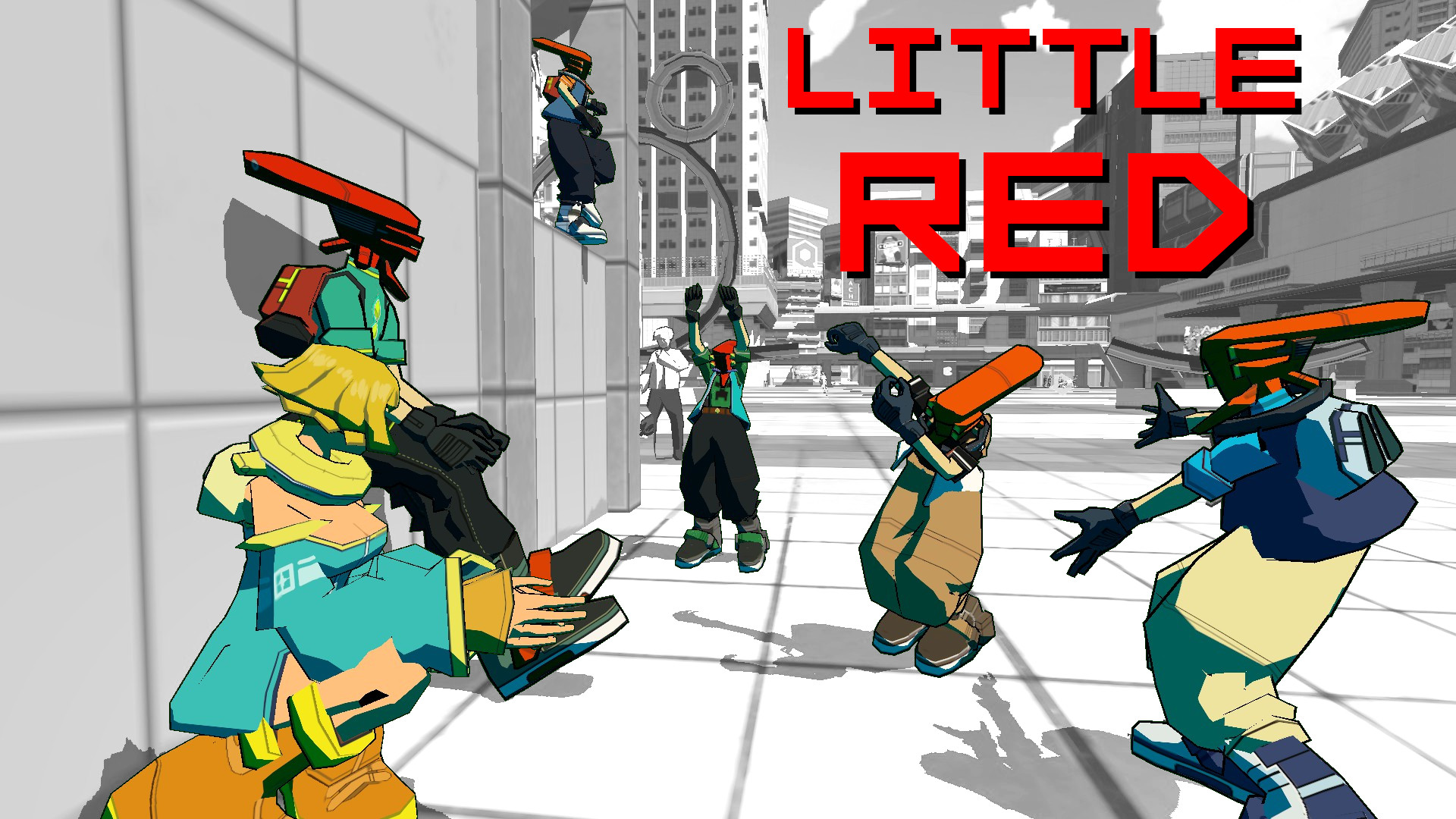 Little Red Mod for Bomb Rush Cyberfunk | BRC Mods