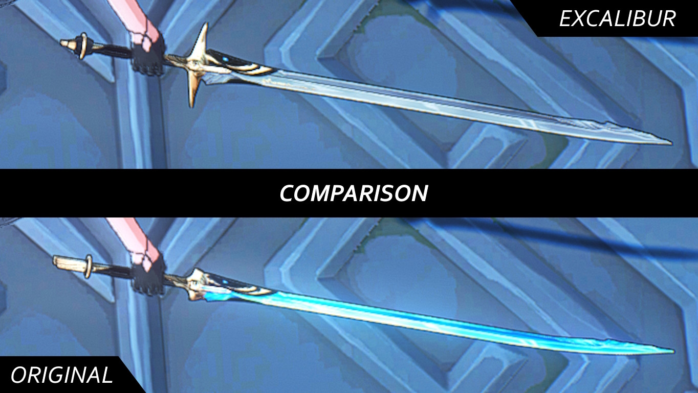 Emerald of Genesis Redesign | Excalibur Mod for Wuthering Waves | WuWa Mods