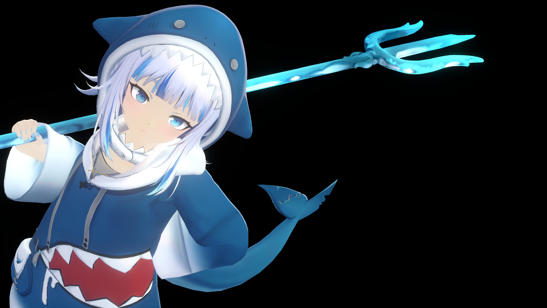 "Soukaku as Gawr Gura" (Hololive) Mod for Zenless Zone Zero | ZZZ Mods