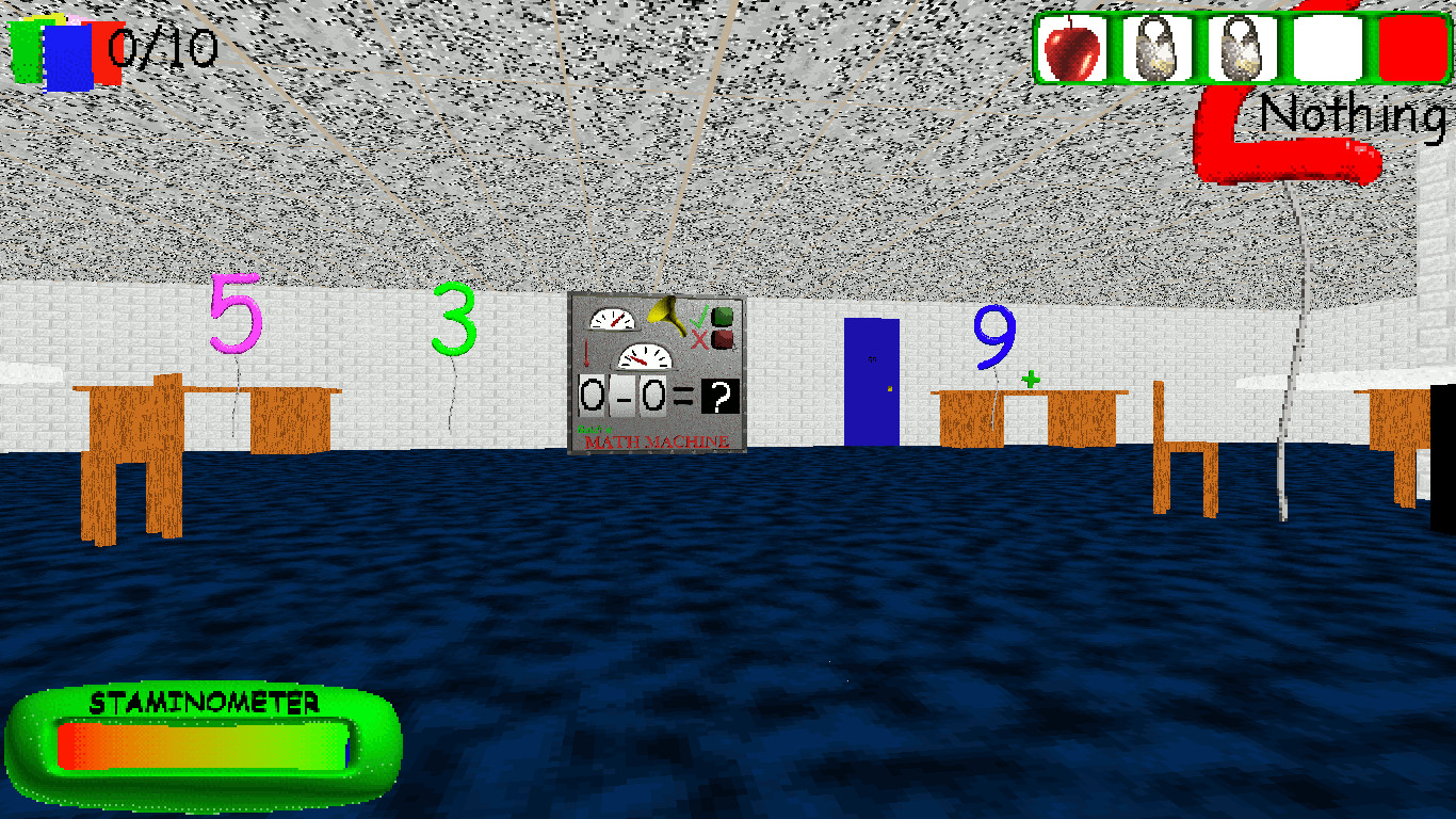 Baldi's 10 Notebook School! Mod for Baldi's Basics | Baldi Mods