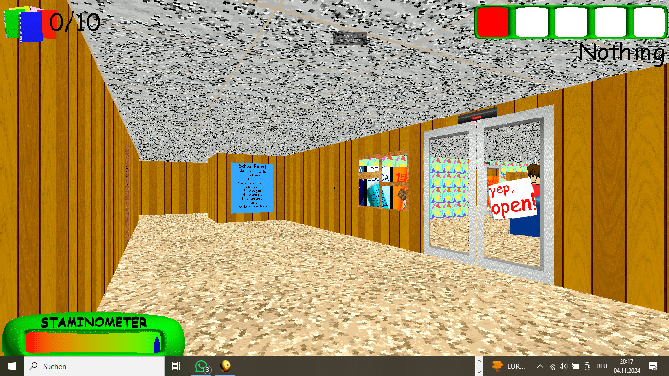 Baldi's 10 Notebook School! Mod for Baldi's Basics | Baldi Mods