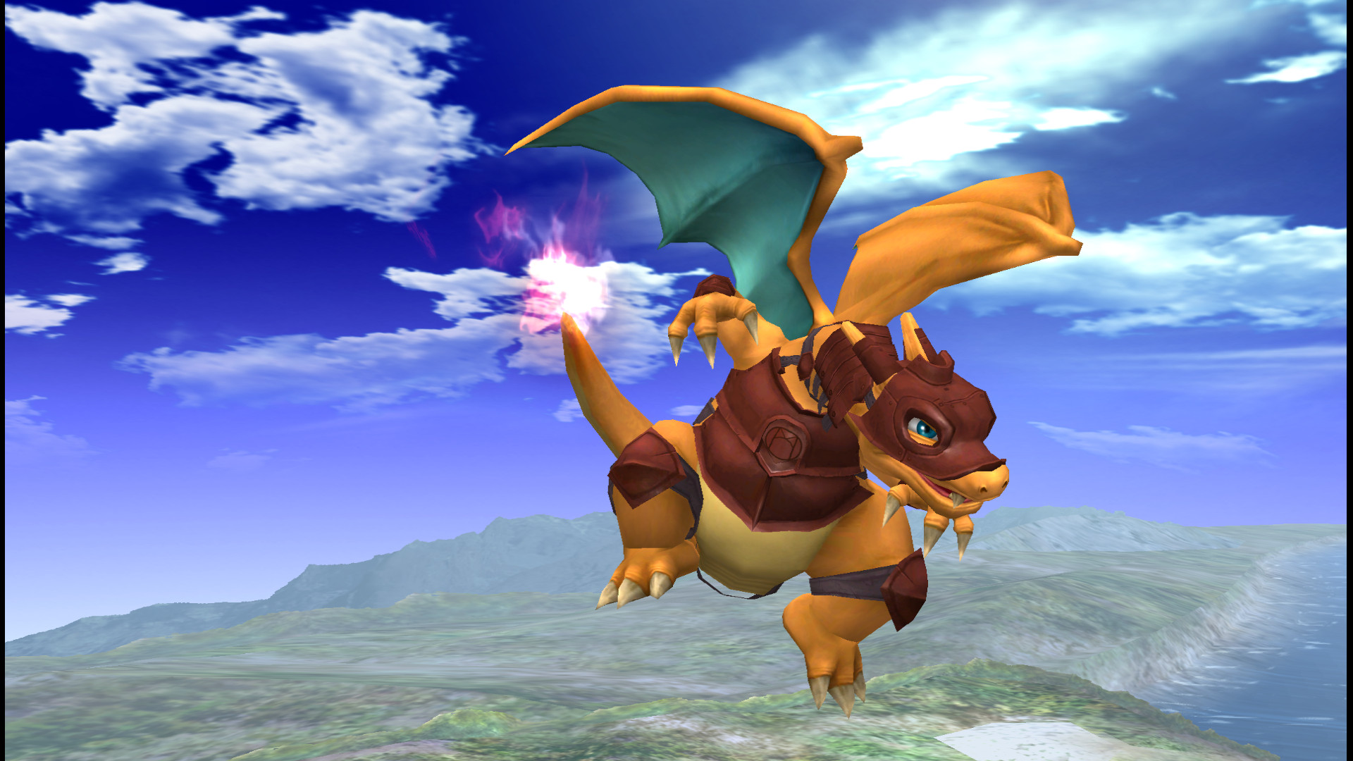 Mystery of Mew Armored Charizard Mod for Super Smash Bros. Brawl | Brawl Mods