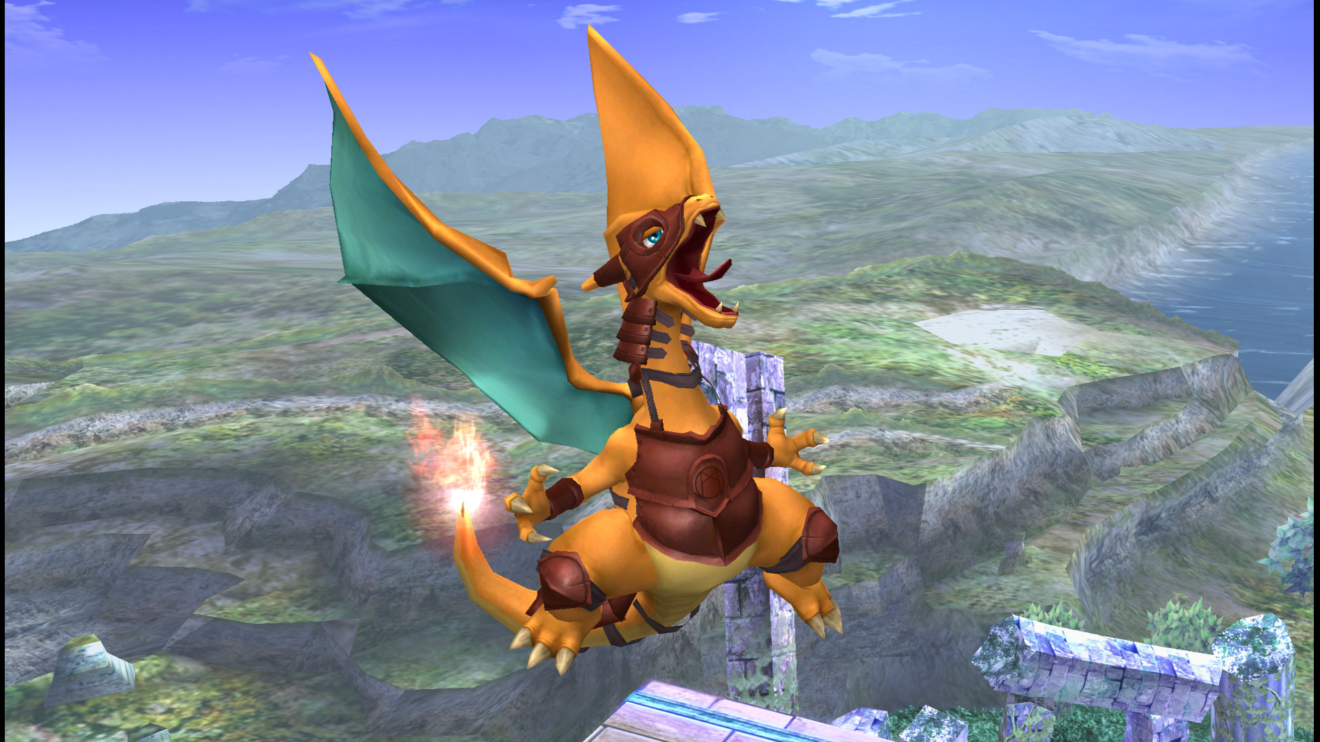 Mystery of Mew Armored Charizard Mod for Super Smash Bros. Brawl ...