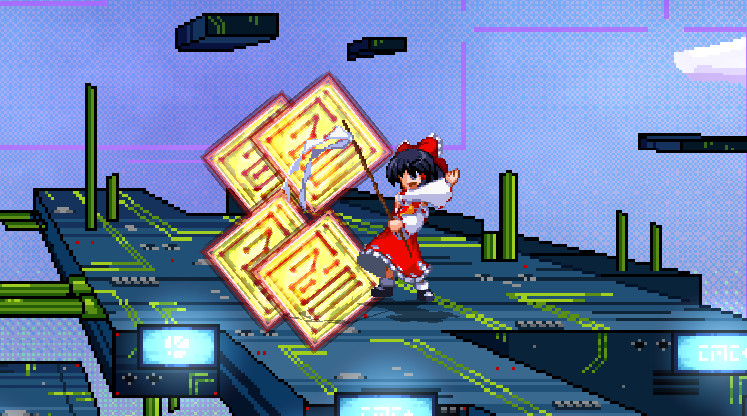 Reimu Hakurei (Touhou) [CMC+ v8] Mod for Super Smash Bros. Crusade ...