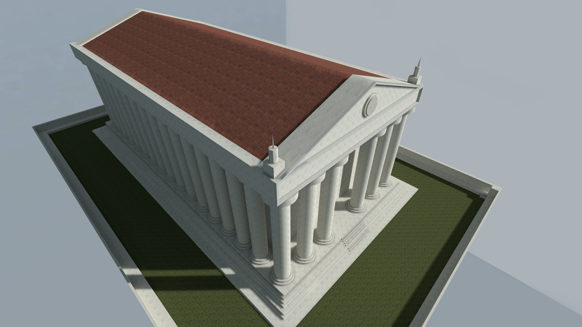 The Largest Parthenon [Second Map] Updated Mod for Half-Life 2 | HL2 Mods