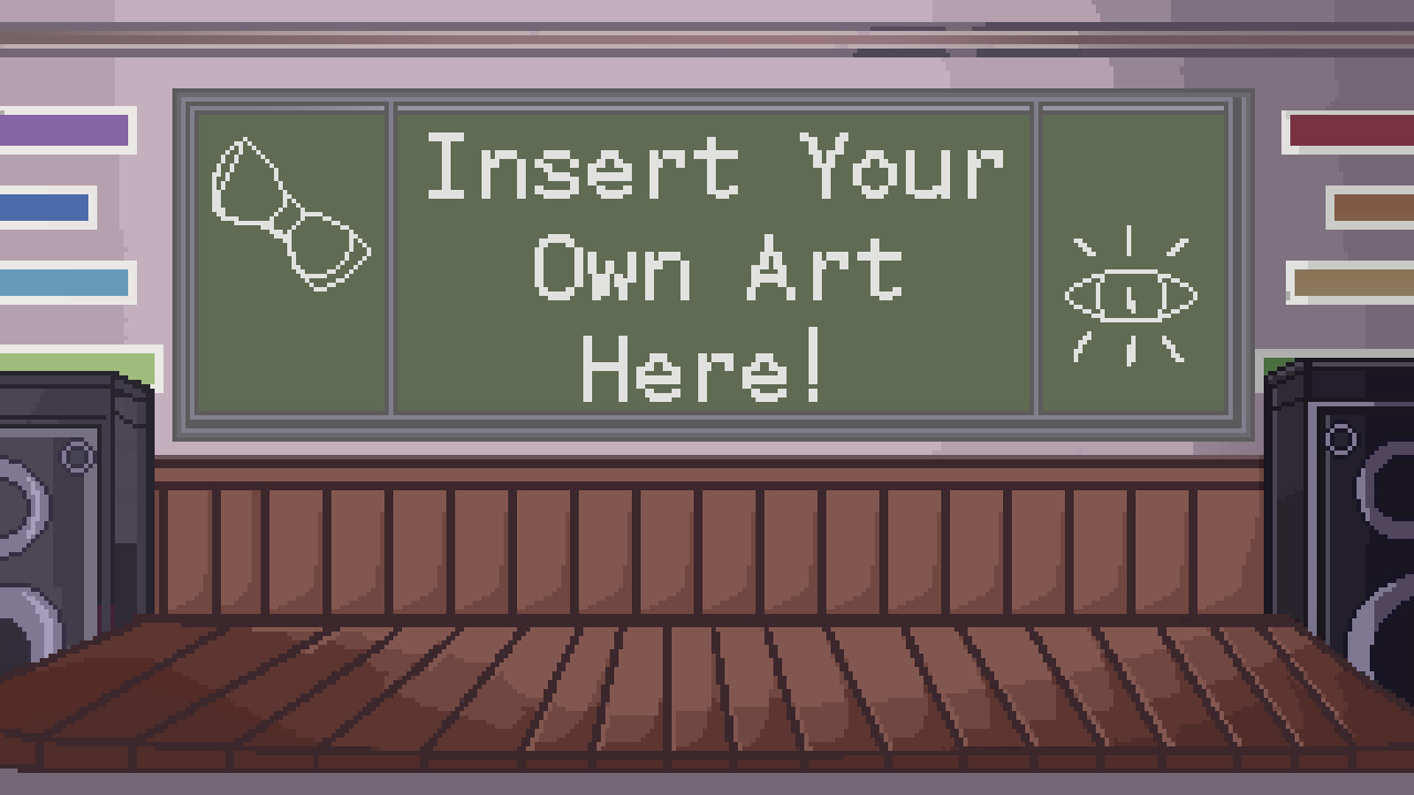 ddto+ pixel musicroom (fanmade stage) Mod for Friday Night Funkin ...