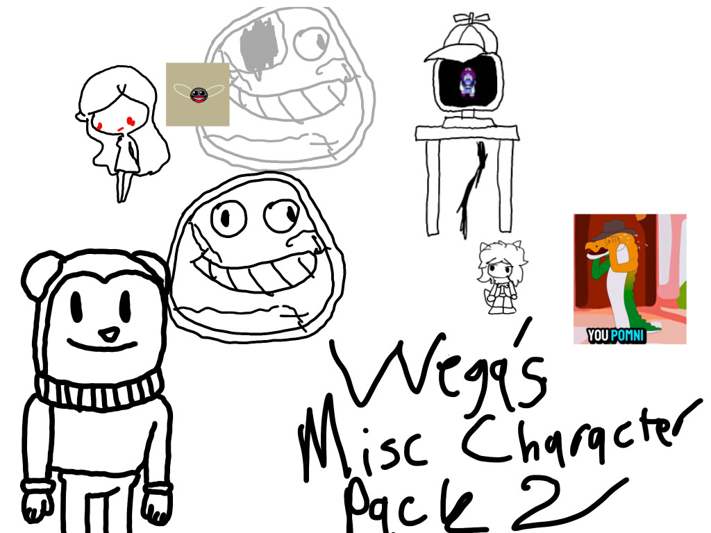 Wega's Misc Character Pack Part 2 Mod for Party Project | PProject Mods