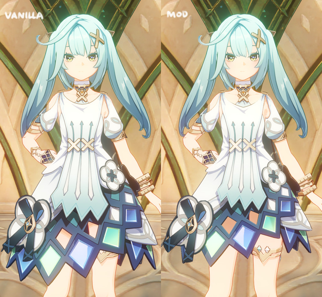 Faruzan costume modification Mod for Genshin Impact | GI Mods