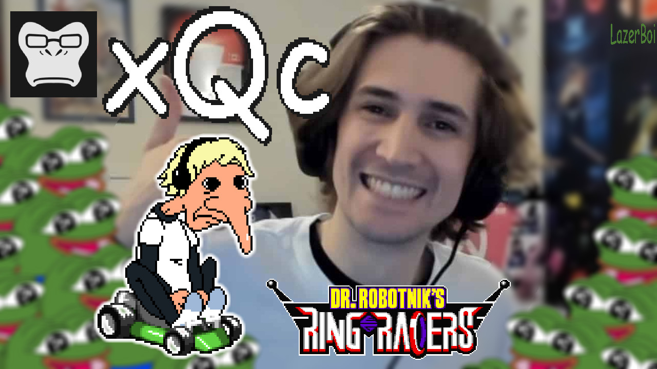 xQc in Ring Racers Mod for Dr. Robotnik's Ring Racers | DRRR Mods