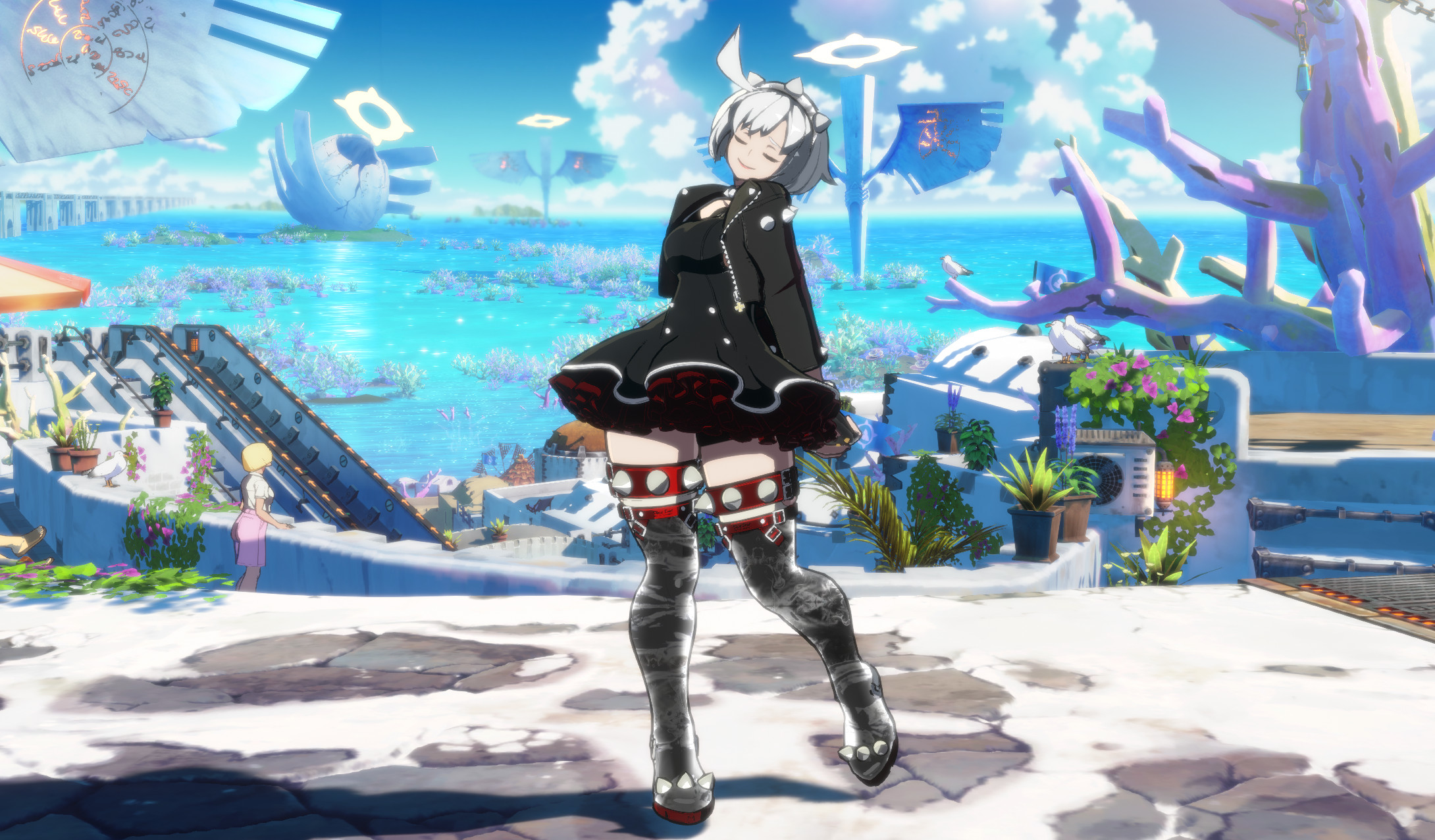 Smoke Elphelt Recolor Mod for GUILTY GEAR -STRIVE- | GGST Mods