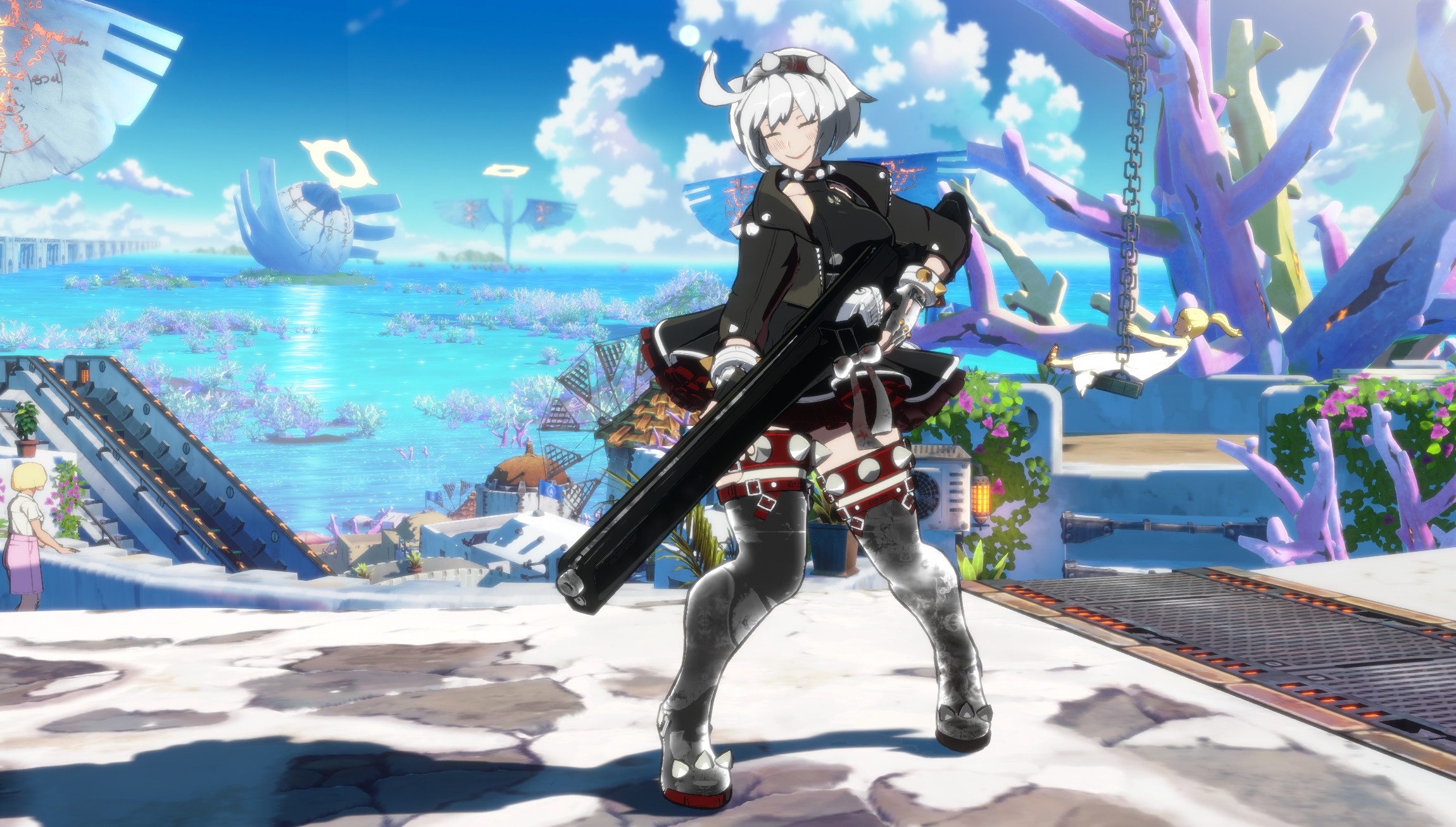 Smoke Elphelt Recolor Mod for GUILTY GEAR -STRIVE- | GGST Mods