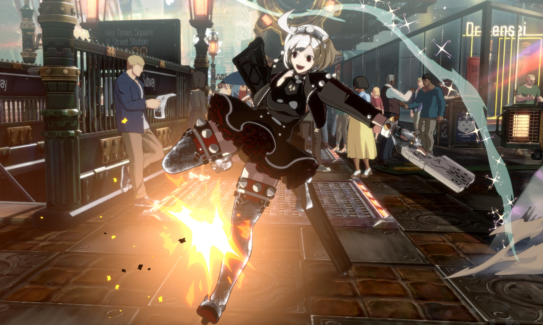 Smoke Elphelt Recolor Mod for GUILTY GEAR -STRIVE- | GGST Mods