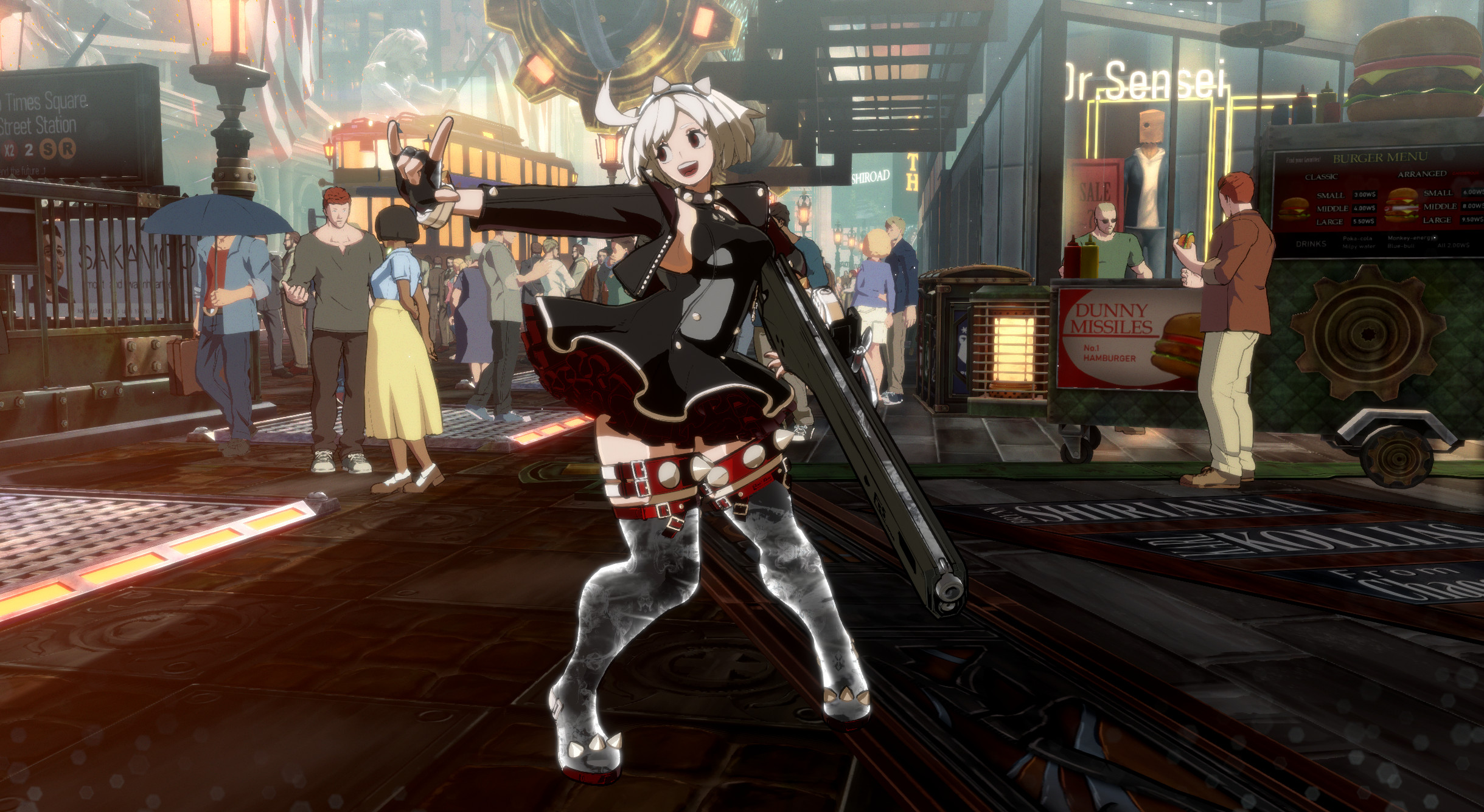 Smoke Elphelt Recolor Mod for GUILTY GEAR -STRIVE- | GGST Mods