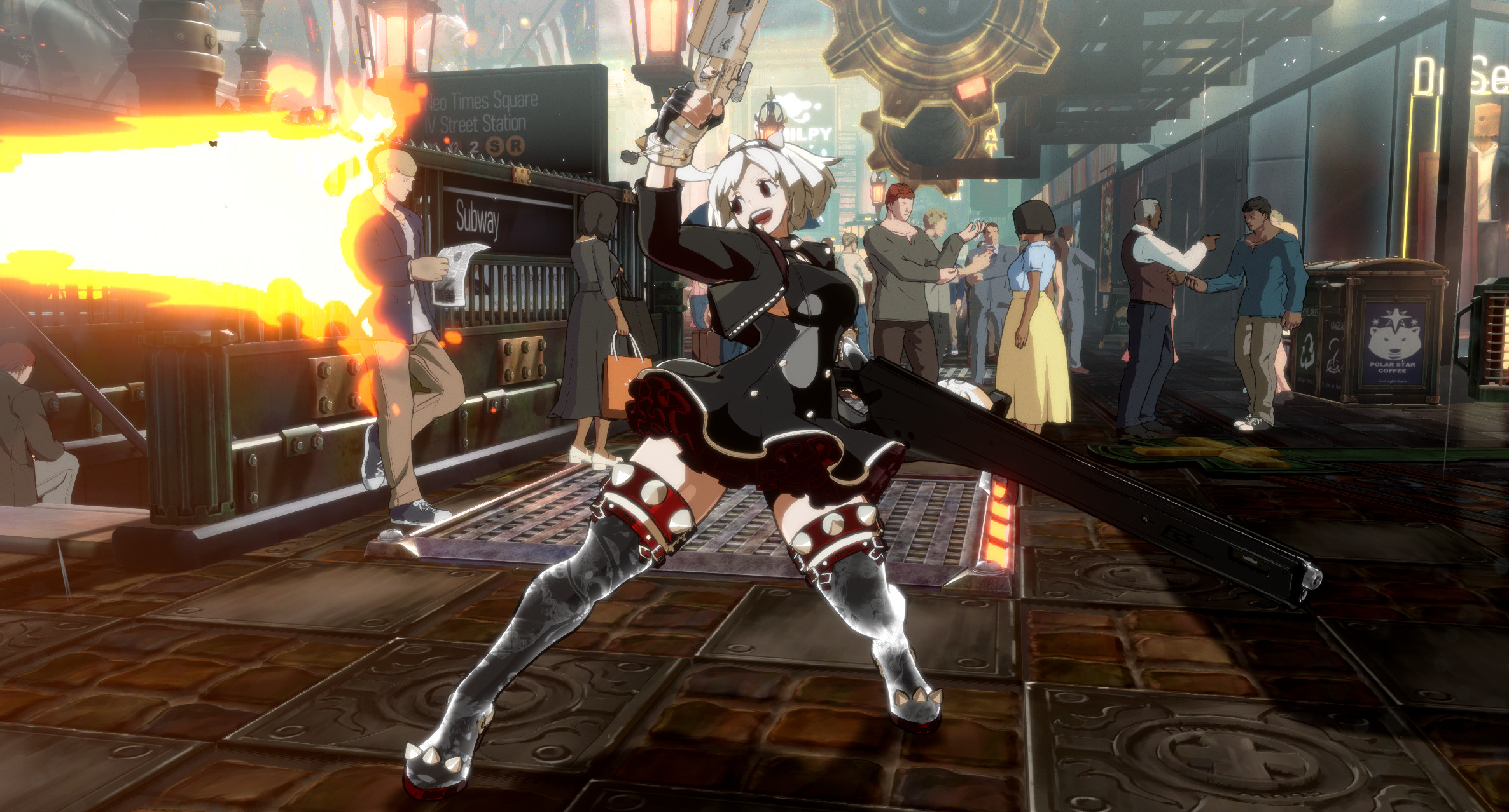 Smoke Elphelt Recolor Mod for GUILTY GEAR -STRIVE- | GGST Mods