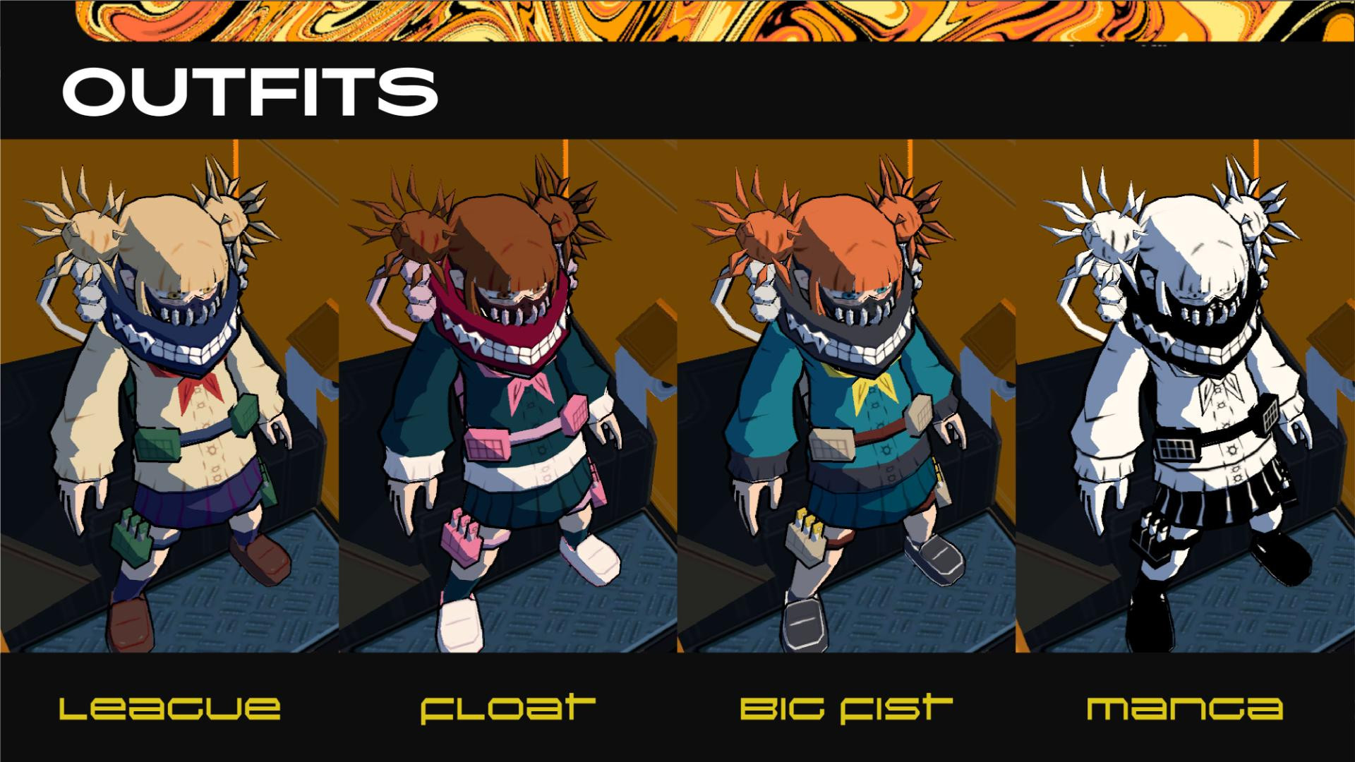 Himiko Toga (MHA) Mod for Bomb Rush Cyberfunk | BRC Mods