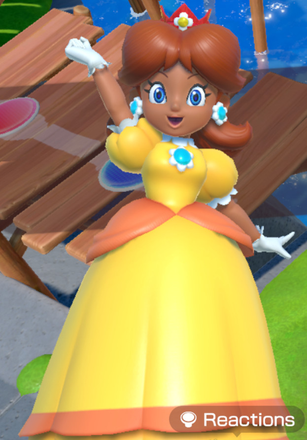 Tan Princess Daisy Skin [Request Delivery] Mod for Super Mario Party ...