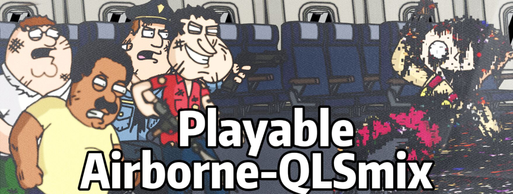 Airborne-QLSmix Mod for Friday Night Funkin' | FNF Mods