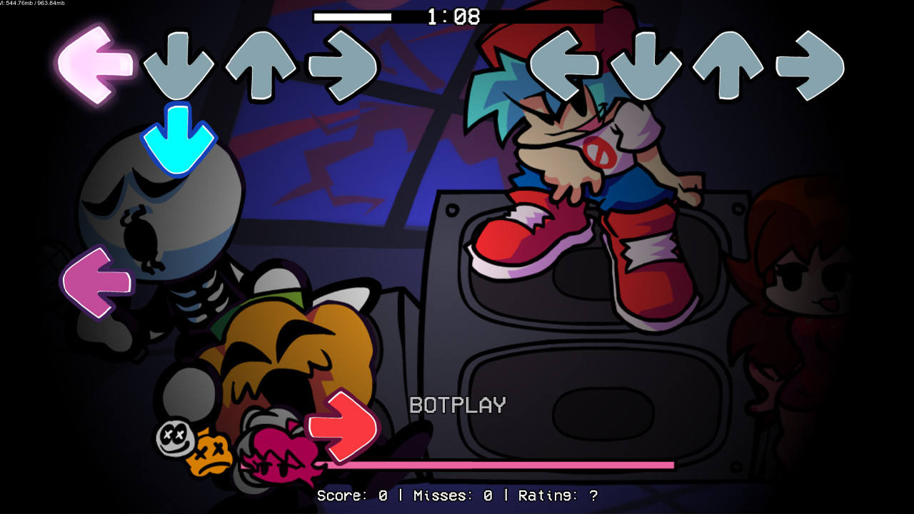 FNF: Girlfriend Mixes (RPG TAKE) Mod for Friday Night Funkin' | FNF Mods